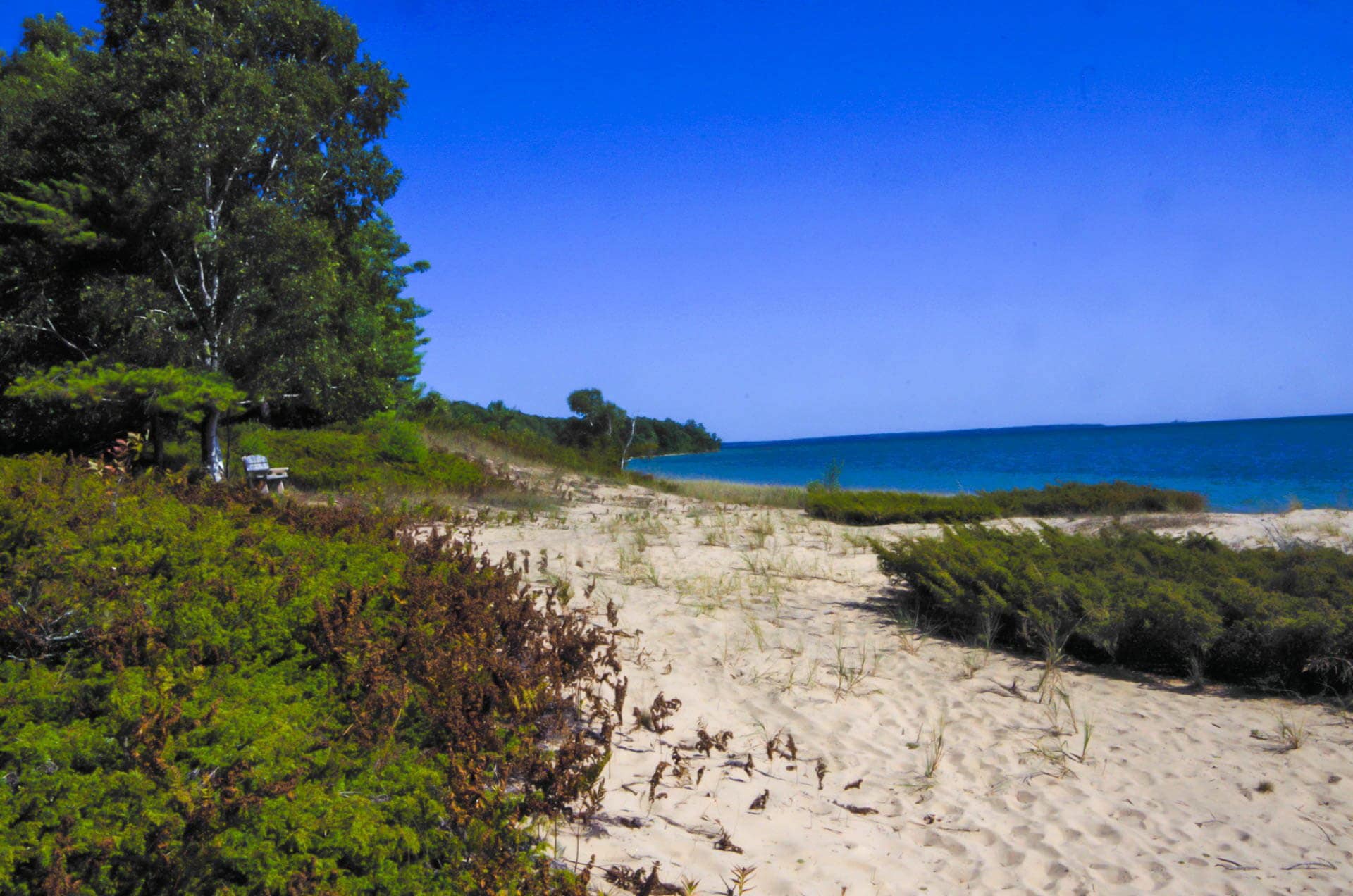 Europe Bay/Hotz Loop Hike - Door County 1streetover travel blog travel