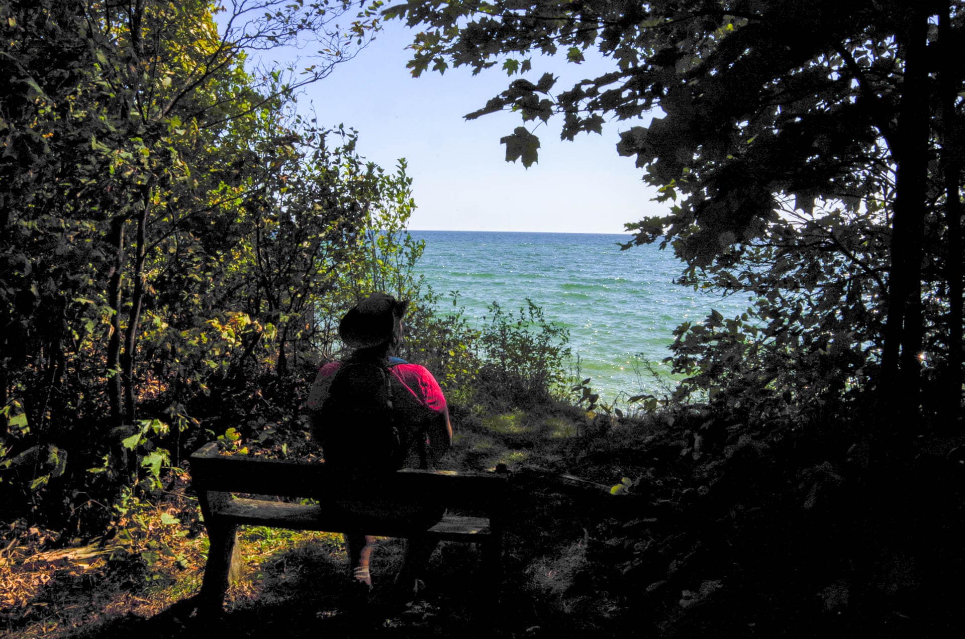 Europe Bay/Hotz Loop Hike - Door County 1streetover travel blog travel