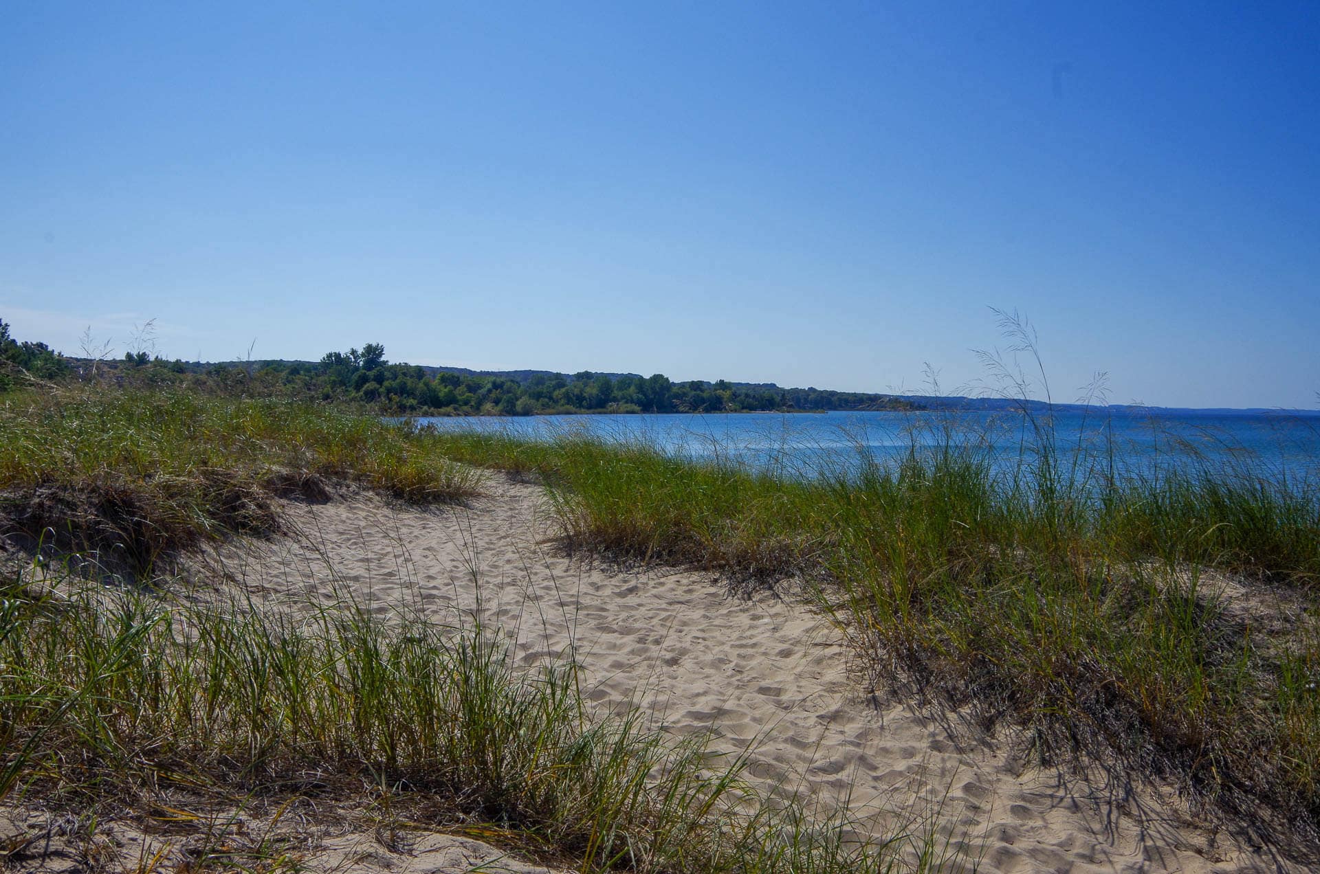 Petoskey State Park Beach - Petoskey 1streetover travel blog travel