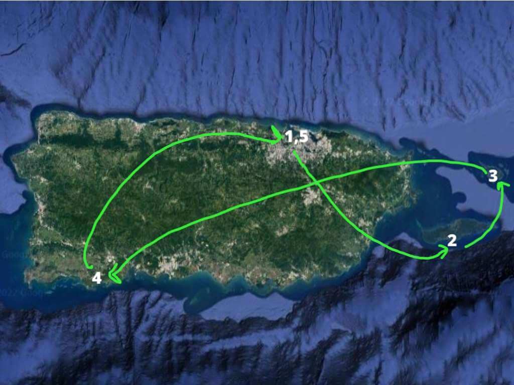 Puerto Rico Island Hopping - 1streetover travel blog travel