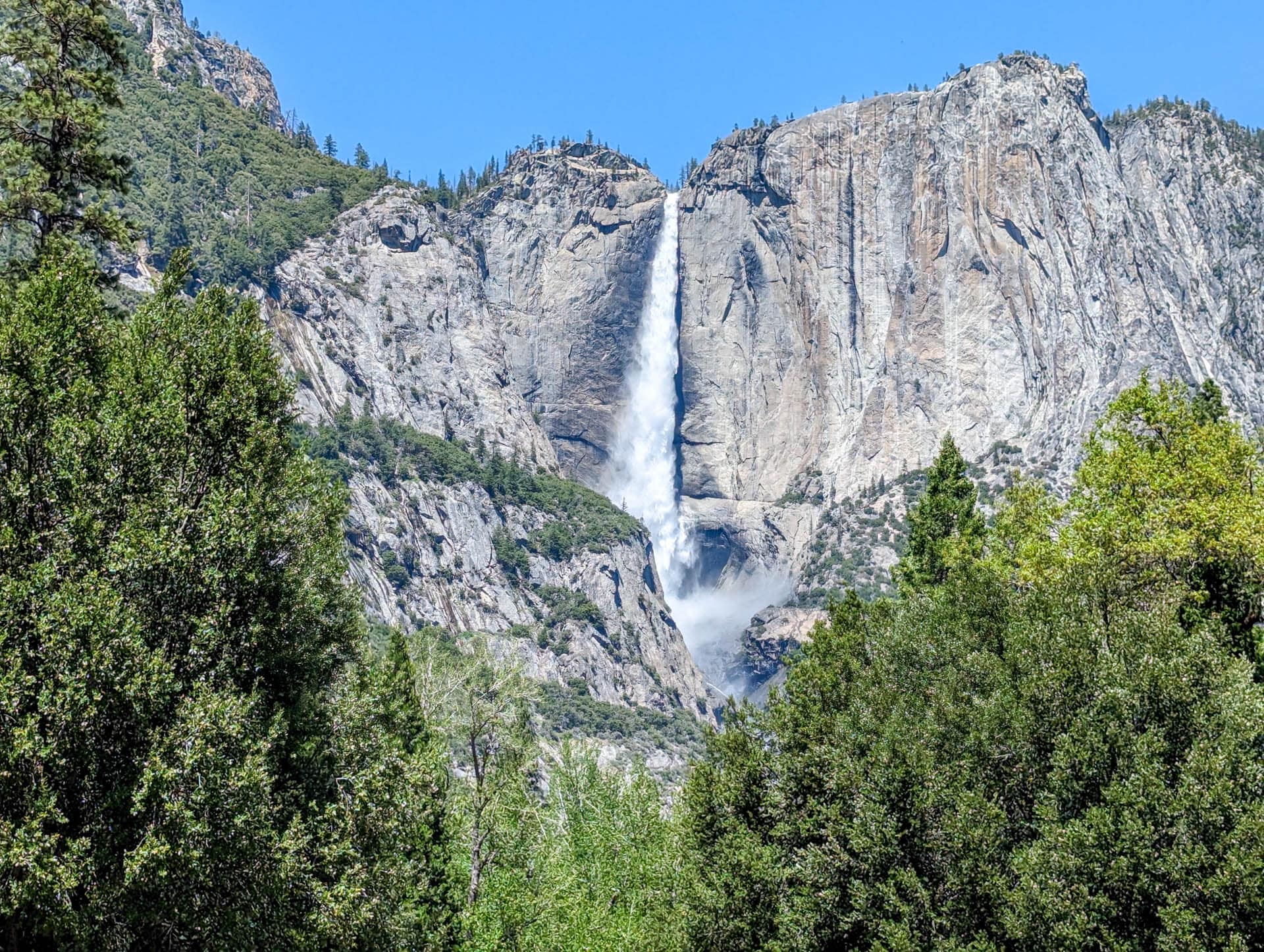 Sentinel Falls - Yosemite National Park 1streetover travel blog